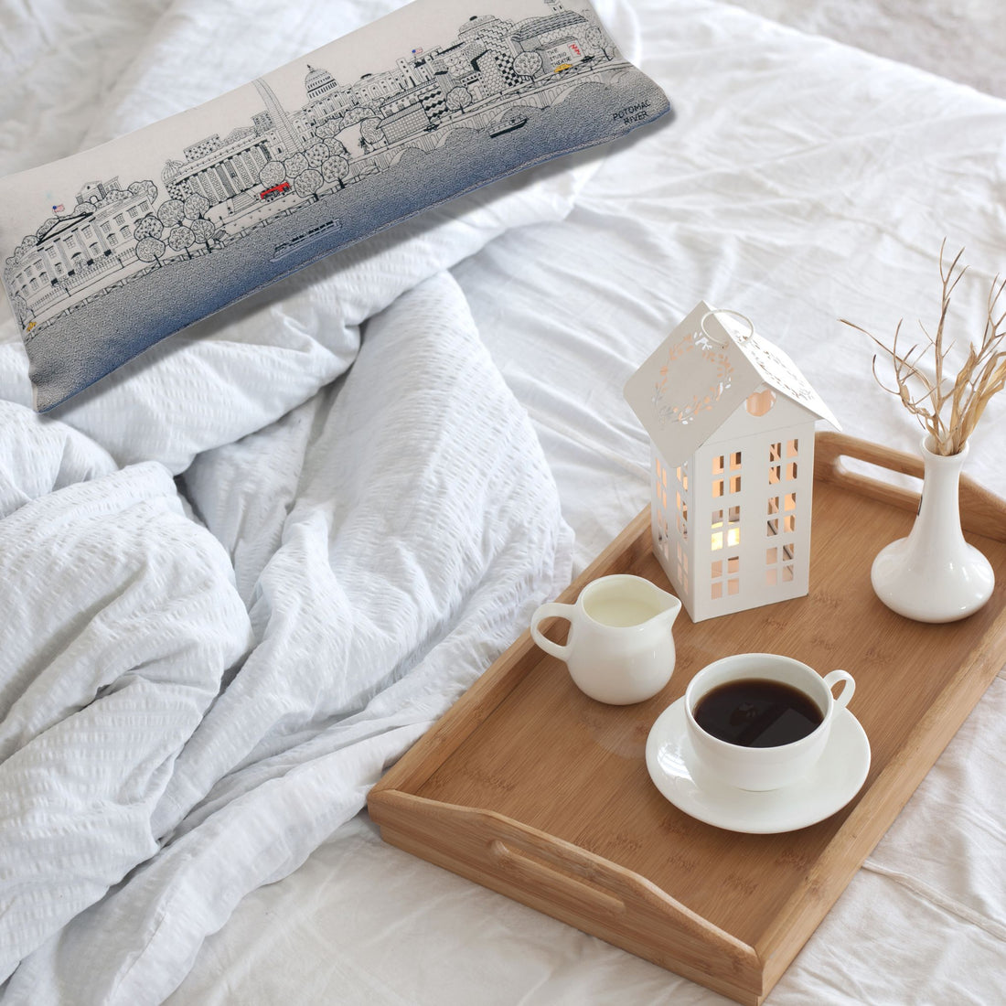 Washington DC Skyline Pillow – Beyond Cushions