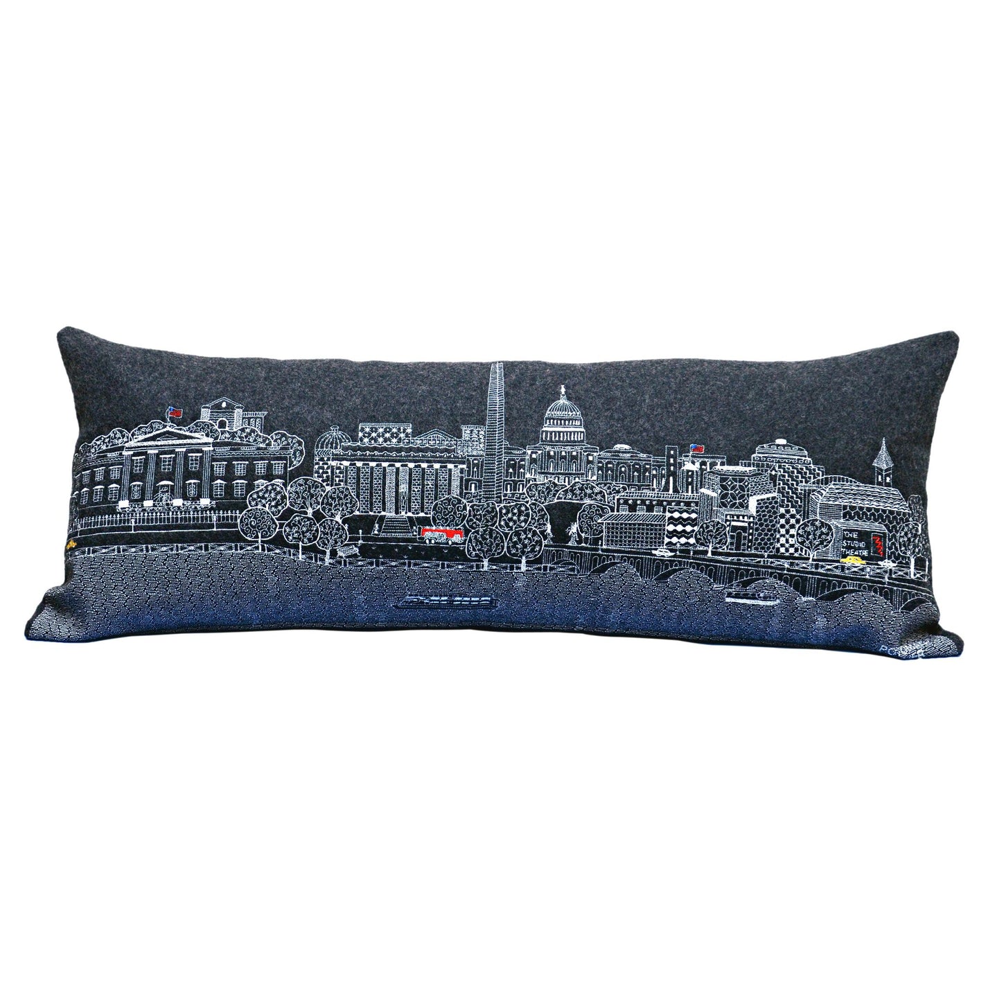Washington DC Skyline Pillow – Beyond Cushions